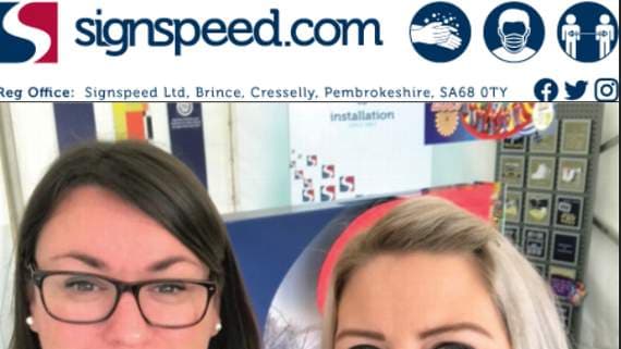 Exciting new year ahead for new look 'Team Signspeed' | narberth-and ...