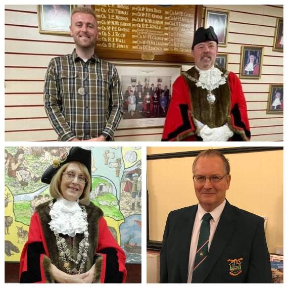 New mayors installed for Pembroke and Pembroke Dock | narberth-and ...