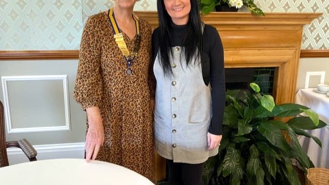 Great British Bake Off star Michelle talks to Tenby Inner Wheel Club ...