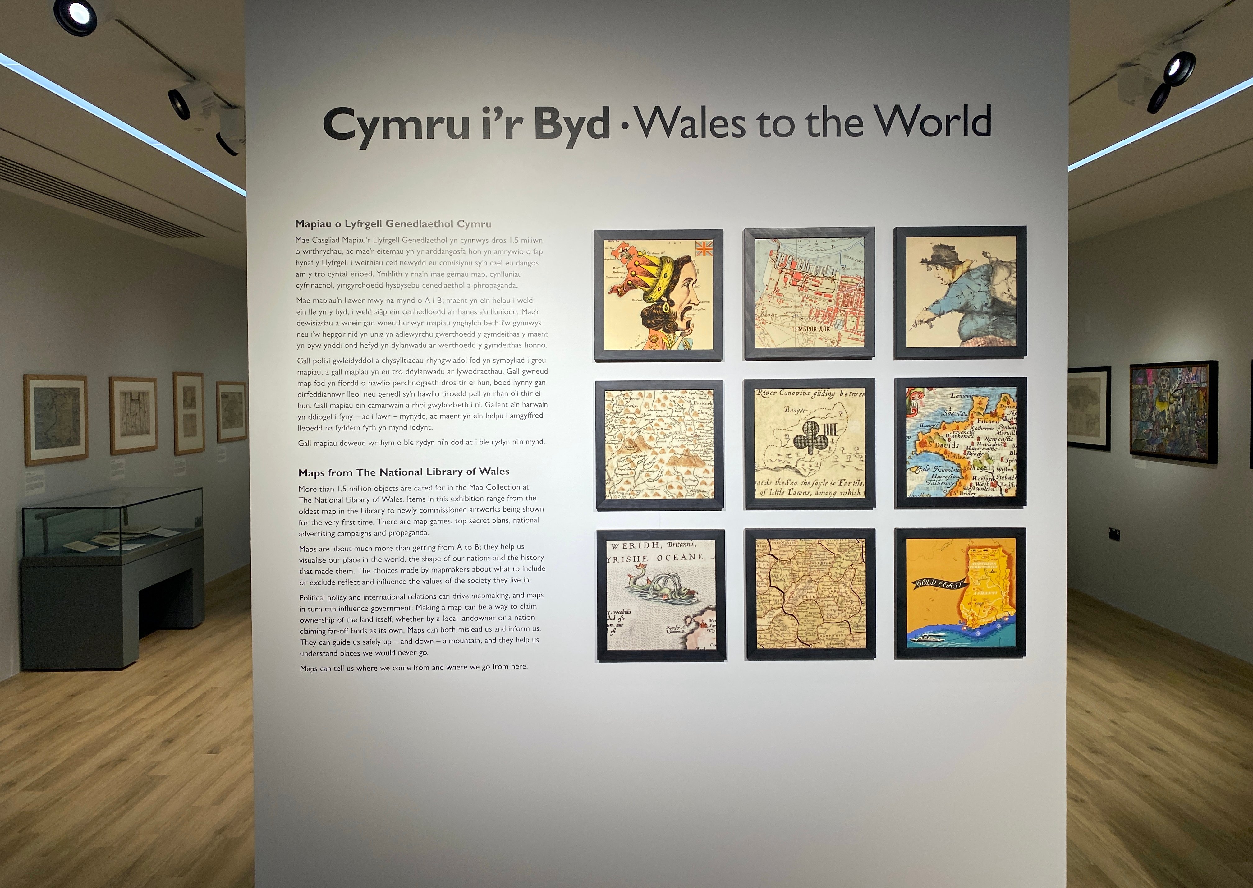 Wales to the World Exhibition at Haverfordwest Riverside Library an ...