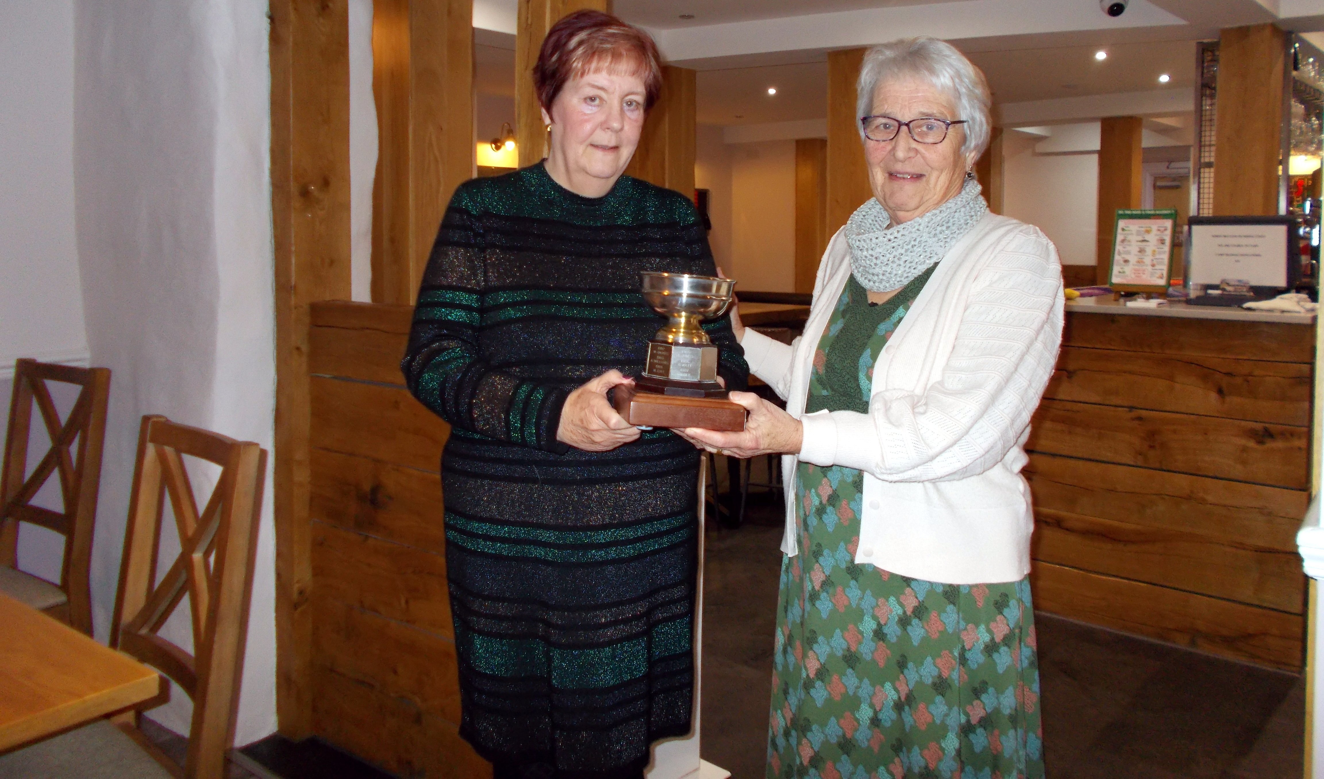 Hundleton WI Annual Dinner - conversation and cup presentation ...