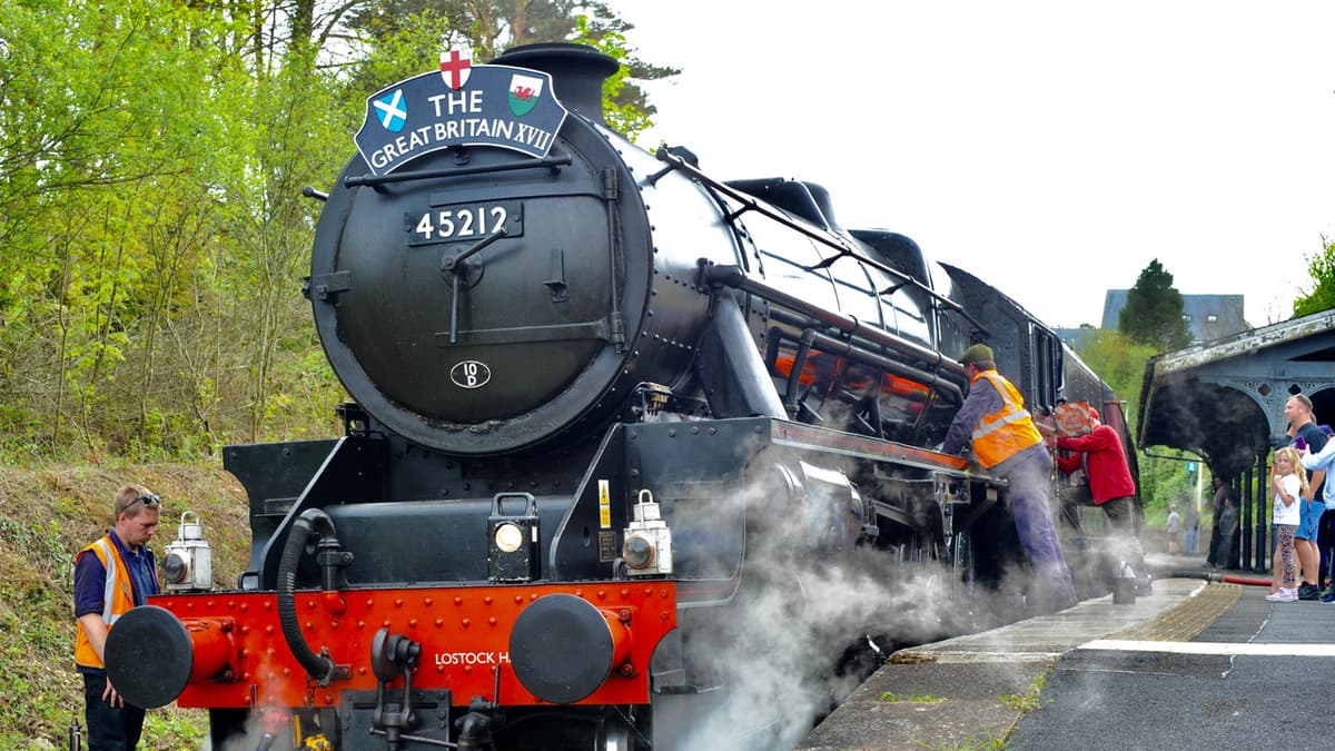 Legendary steam locomotive visits Pembrokeshire - photos | narberth-and ...